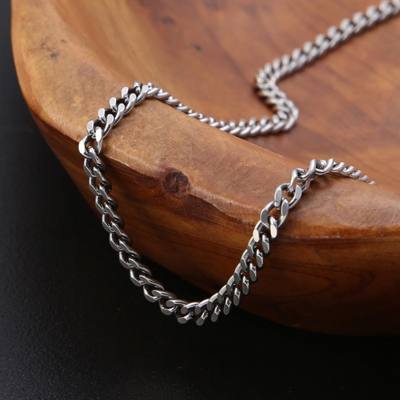 Real Silver Personality Rough Design Vintage Horseshoe Necklaces Men W ...