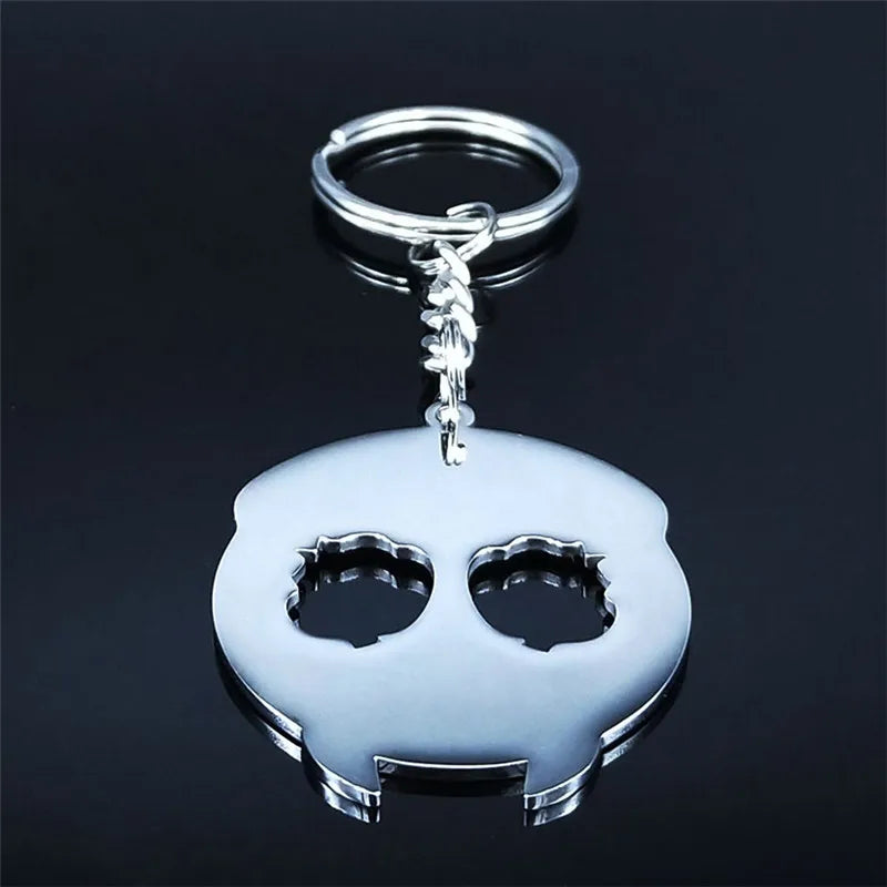 Viking Tree of Life Stainless Steel Keychain Silver Color Big Keychain ...