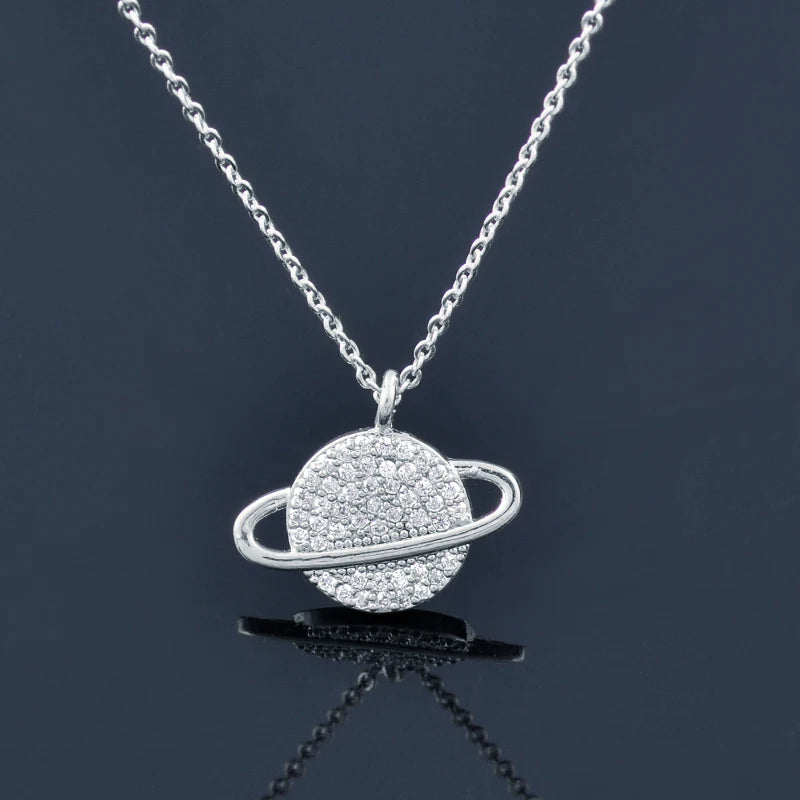 Unique Design Planet Pendant Necklace For Women – Gofaer Finds store!