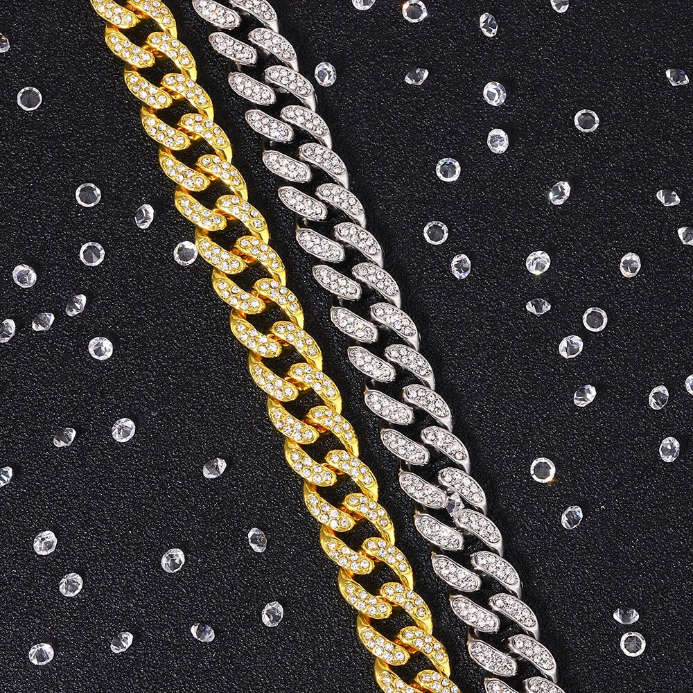 Iced Out Chain Hip Hop Necklace Charms Jewelry – Gofaer Finds store!