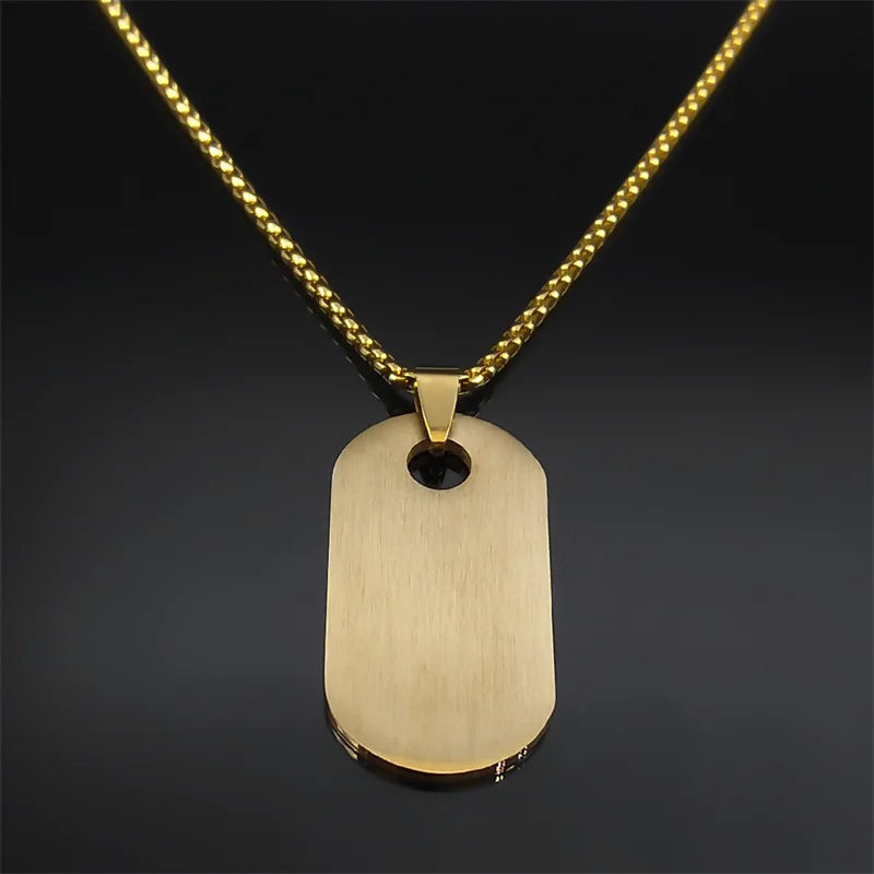 Christian Lord's Prayer Our Father Pendant Necklace Women Men – Gofaer ...