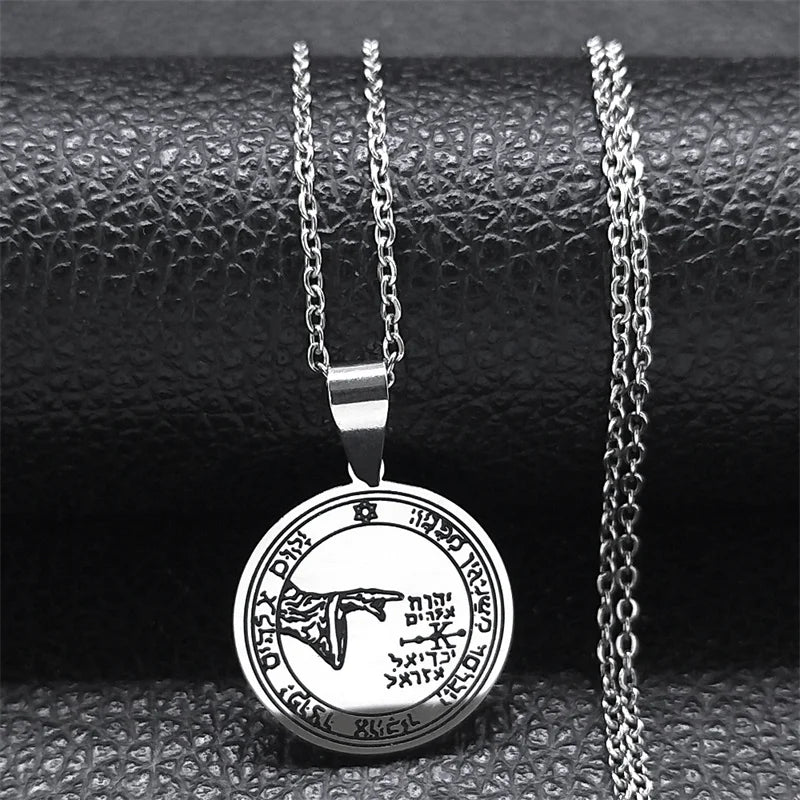 Jewish Hexagram Israel Amulet Necklace for Women Men – Gofaer Finds store!