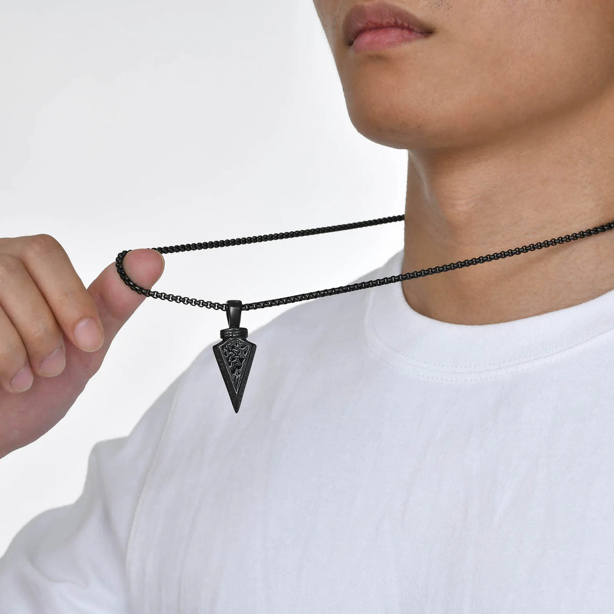 Men Cool Gothic Arrow Head Necklaces – Gofaer Finds store!