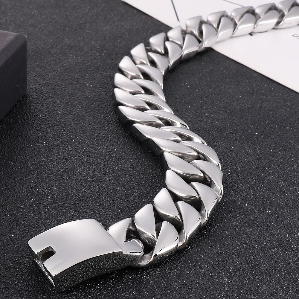 Heavy Stainless Steel Choker Necklace For Men – Gofaer Finds store!