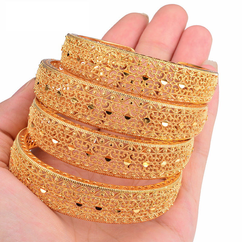 Ethiopian Bangle Women,Arab Chain Middle Eastern Gold Color African Je ...