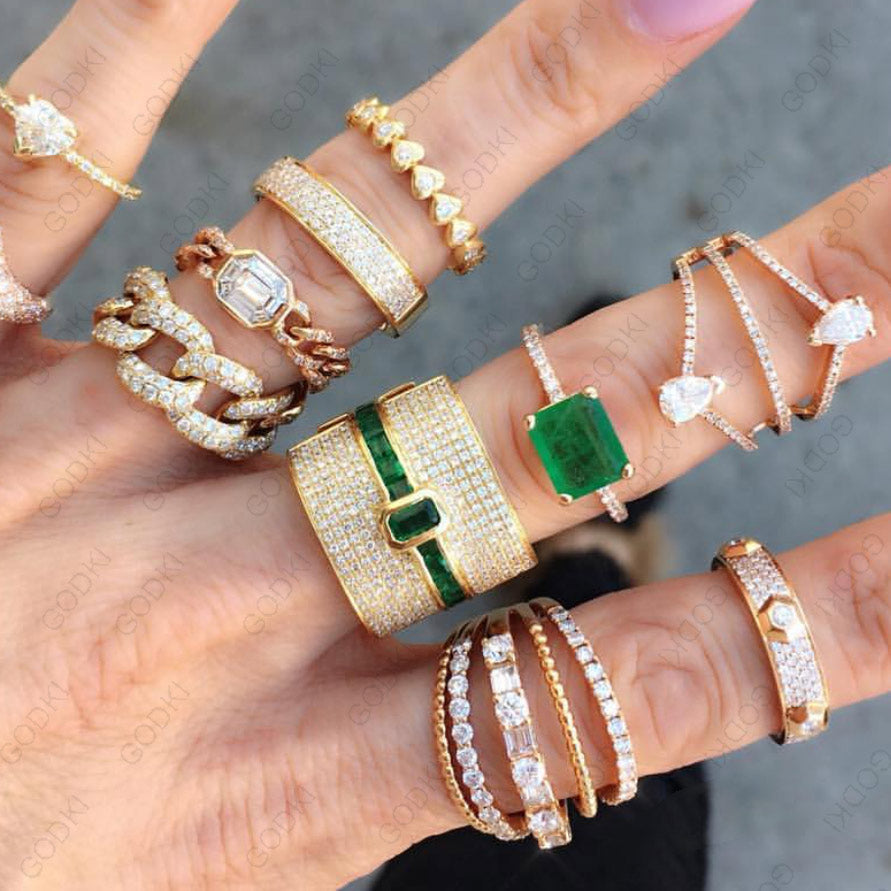 Monaco Design Luxury Statement Stackable Ring For Women – Gofaer Finds ...