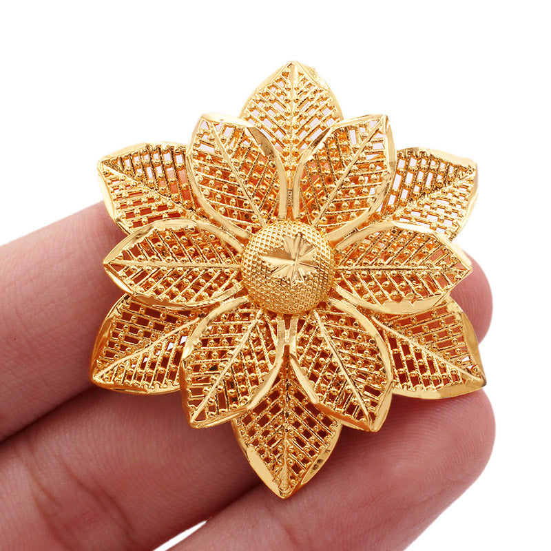 24K gold plated bridal Party resizable girl ring – Gofaer Finds store!