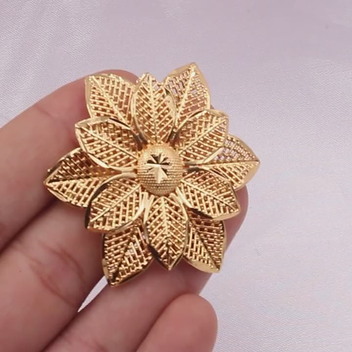 24K gold plated bridal Party resizable girl ring – Gofaer Finds store!