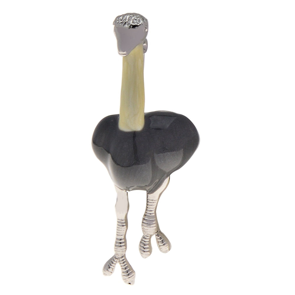 New Arrival 3 Colors Ostrich Brooch Pins For Women And Men – Gofaer ...