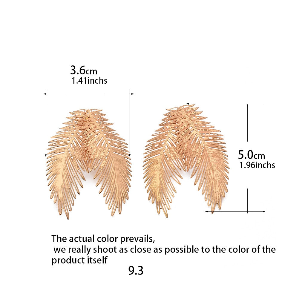 24k Gold Color Drop Earrings For Women – Gofaer Finds store!