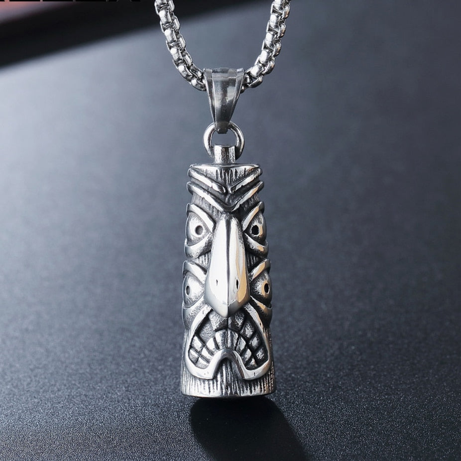 Stainless Steel Titanium Easter Island Statue Huge Stone Human Face Pe ...