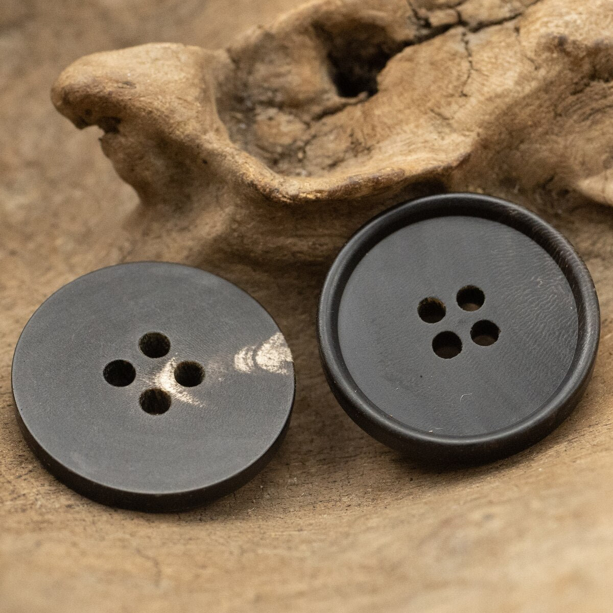 Matte Small Rim Black Horn Buttons Jacket Blazer Suit Classic Buttons ...
