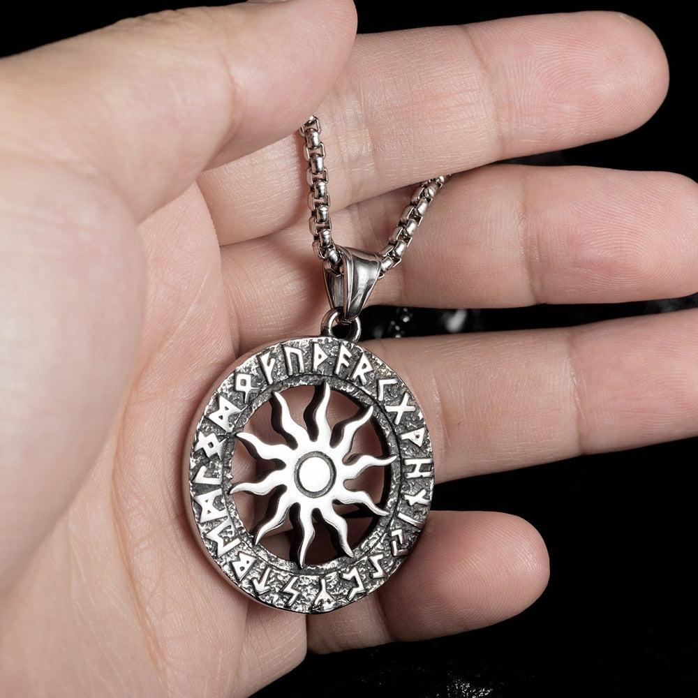 Vintage Sun God Apollo Pendant Necklace – Gofaer Finds store!
