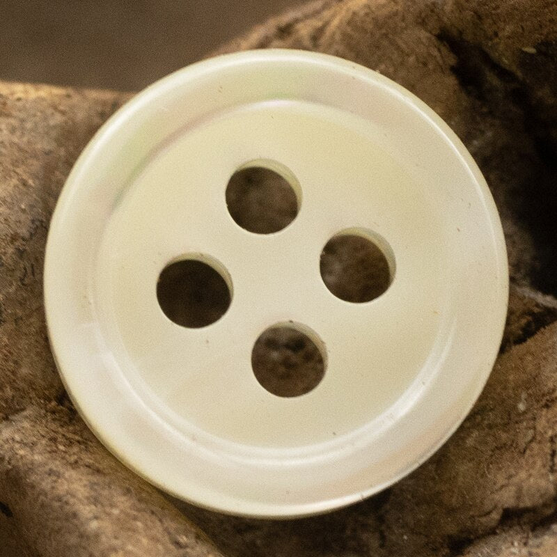5pcs 2.65mm Thickness Trocas Shell Button in 4 Styles Natural Material ...