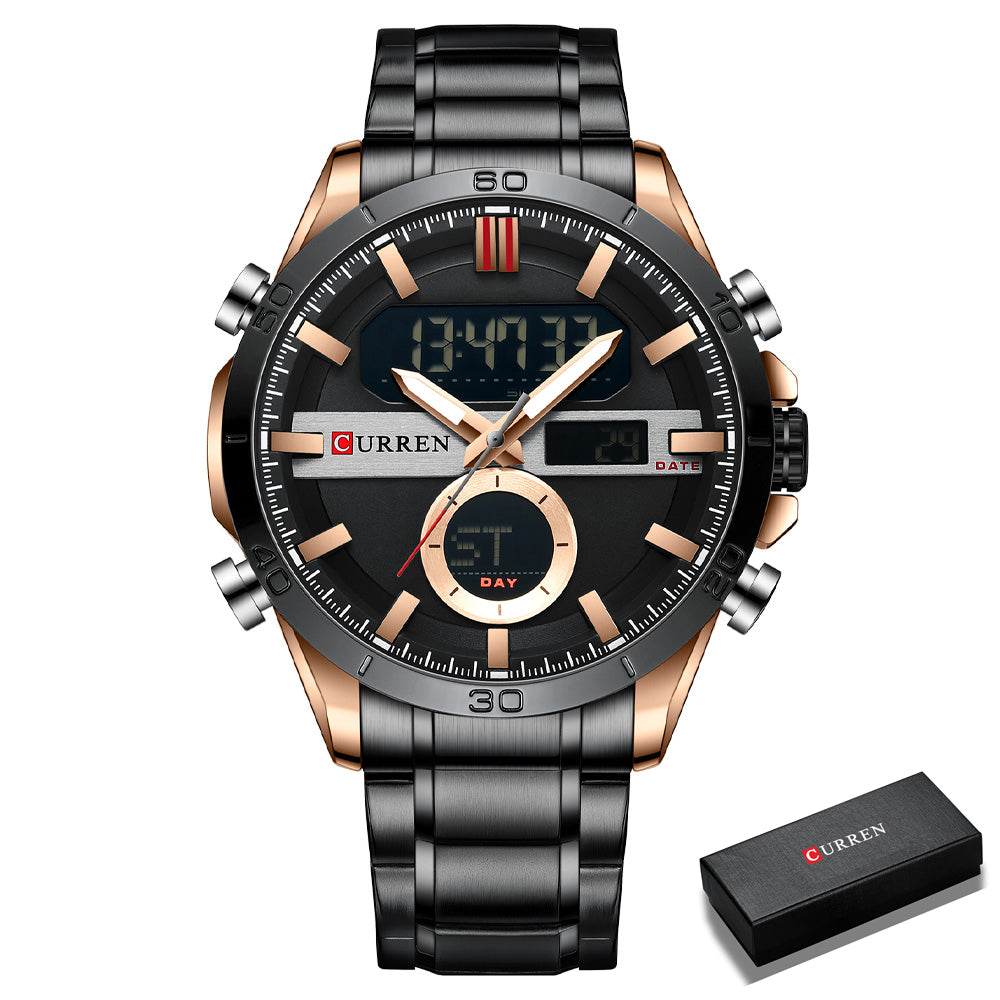 Fashion Sport Gold Men's Digital Watches – Gofaer Finds store!