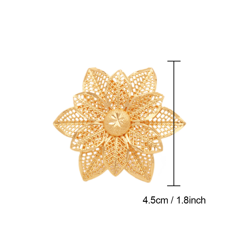 24K gold plated bridal Party resizable girl ring – Gofaer Finds store!