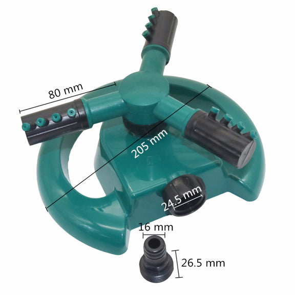 360 Degree Circle Rotating Water Sprinkler – Gofaer Finds store!