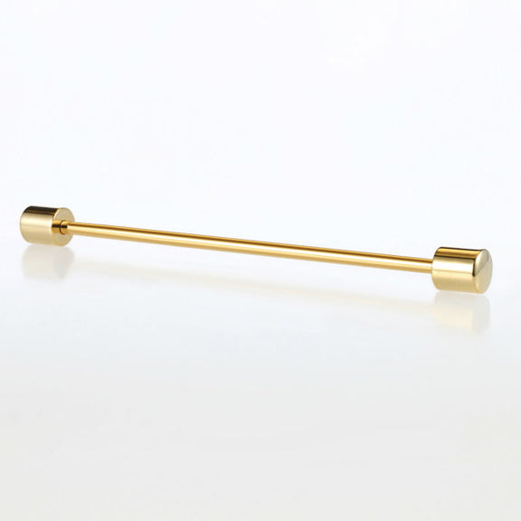 Stainless Steel Gold Collar Pin 6cm Brooch – Gofaer Finds store!