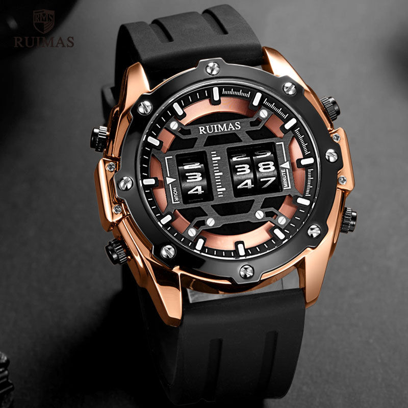 Digital Quartz Watch Men Luxury Waterproof Wristwatch – Gofaer Finds store!