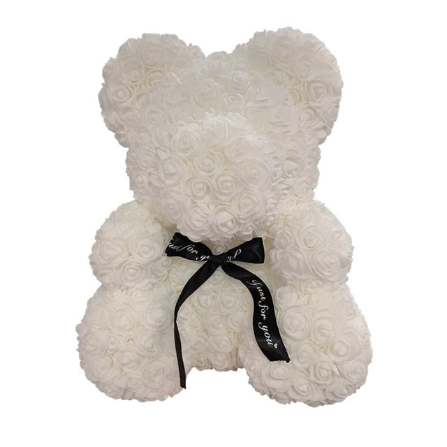 25cm/40cm Teddy Rose Bear Artificial Flower Rose – Gofaer Finds store!