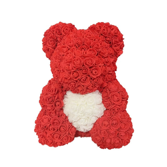 25cm/40cm Teddy Rose Bear Artificial Flower Rose – Gofaer Finds store!