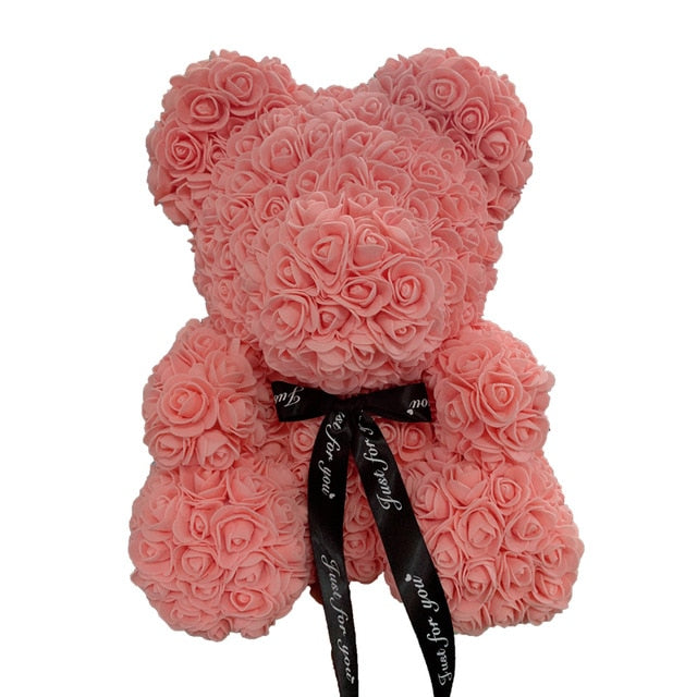 25cm/40cm Teddy Rose Bear Artificial Flower Rose – Gofaer Finds store!