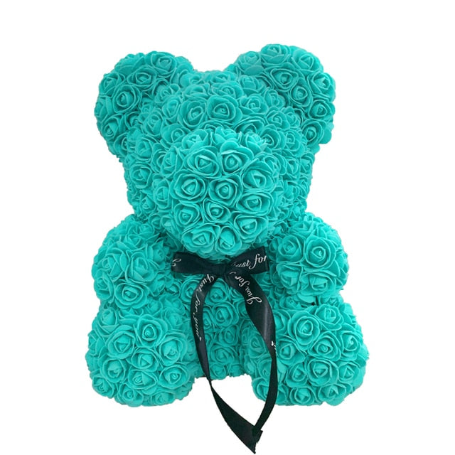 25cm/40cm Teddy Rose Bear Artificial Flower Rose – Gofaer Finds store!