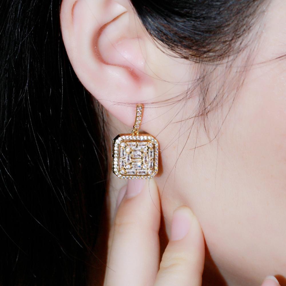 Classic Square Dangling Drop Earrings for Women – Gofaer Finds store!