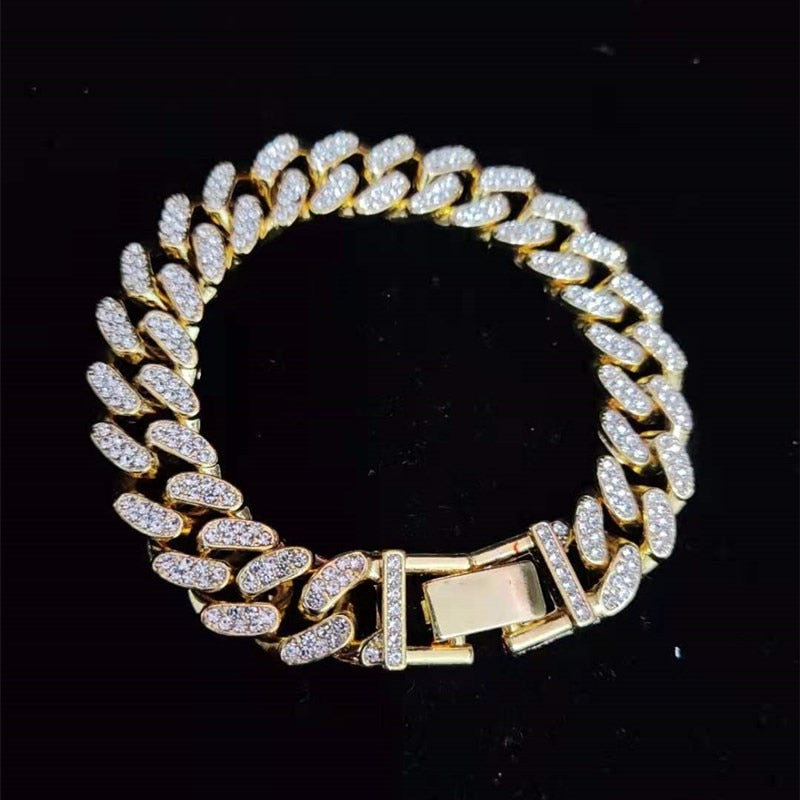 Hip hop Iced Out Bling chain Necklace – Gofaer Finds store!