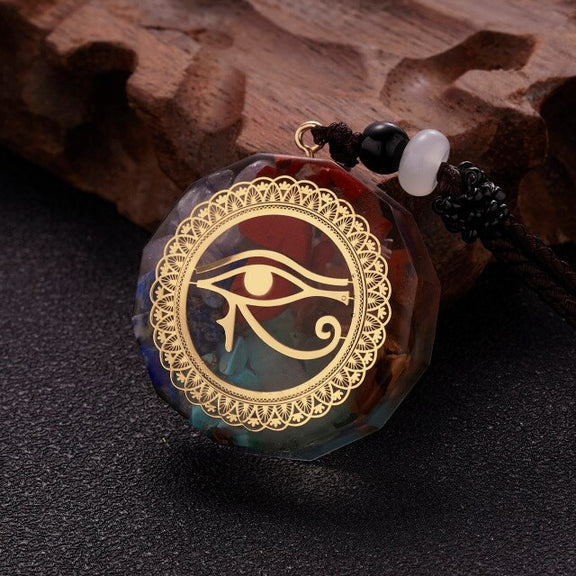 Natural Stone Geometric Pattern Rope Chain Necklace – Gofaer Finds store!