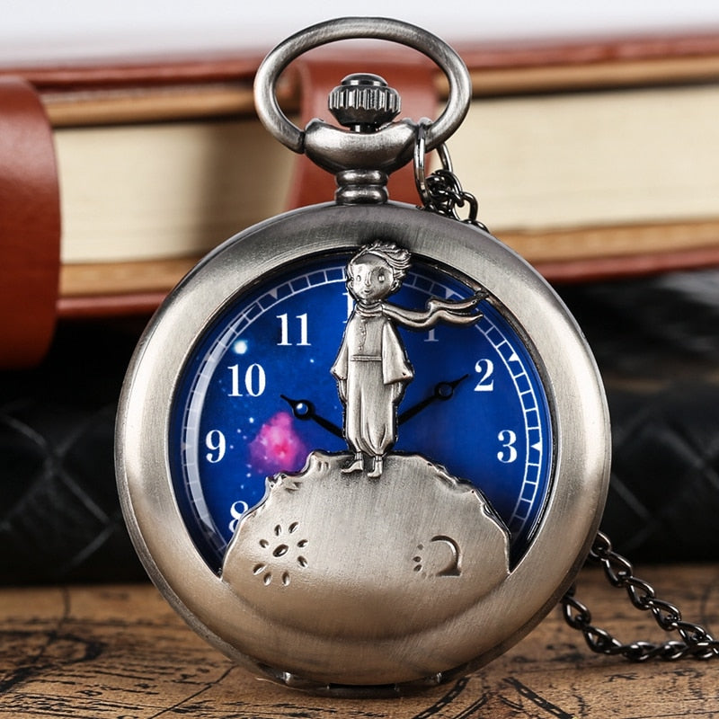 Retro Antique Bronze Little Prince Pocket Watch – Gofaer Finds store!
