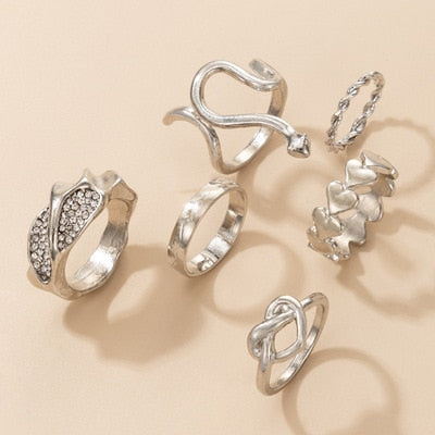 Alien Flower Resin Acrylic Enamel Luxury Clouds Rings – Gofaer Finds store!