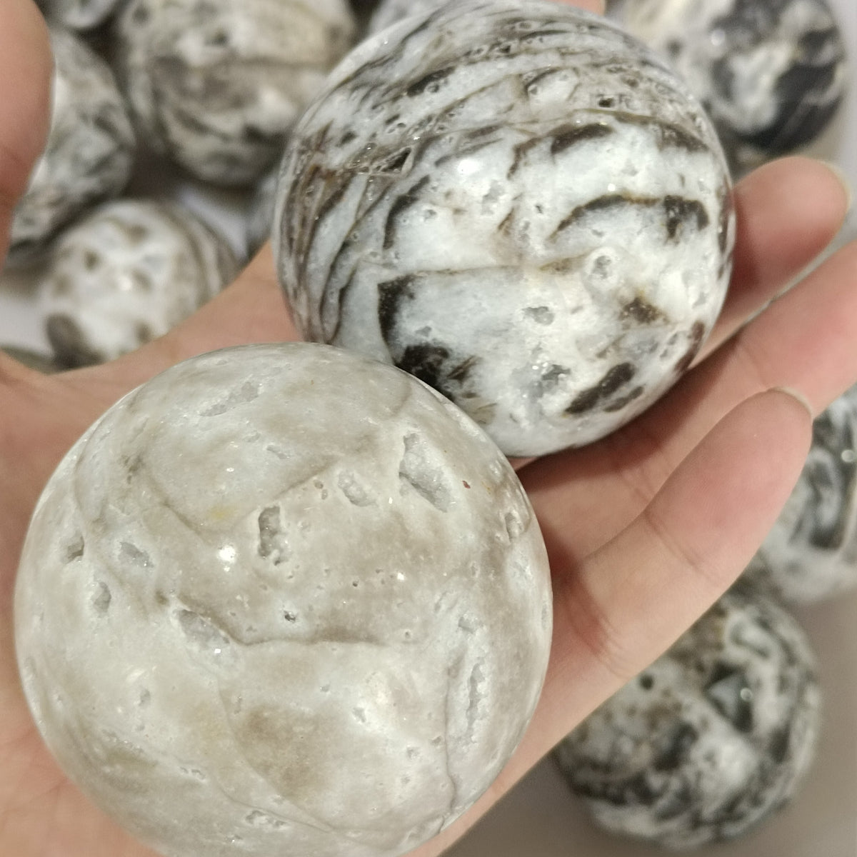 Natural crystal Agate Honeycomb Star Mine Ball – Gofaer Finds store!