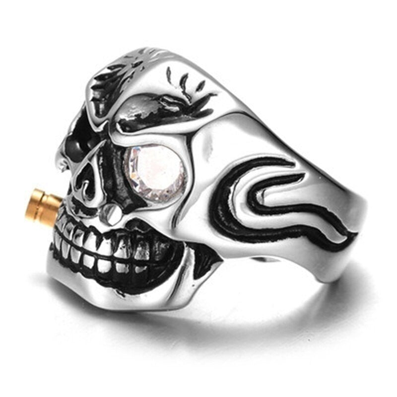 New Exaggerated Skull Head Ring Men's Ring – Gofaer Finds store!