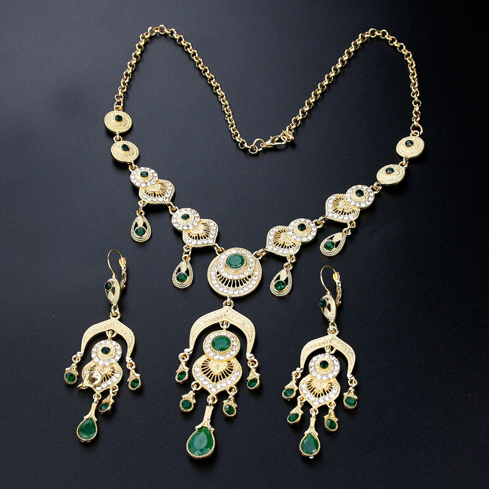 Morocco Gold Color African Women BrideWedding Jewelry Sets – Gofaer ...